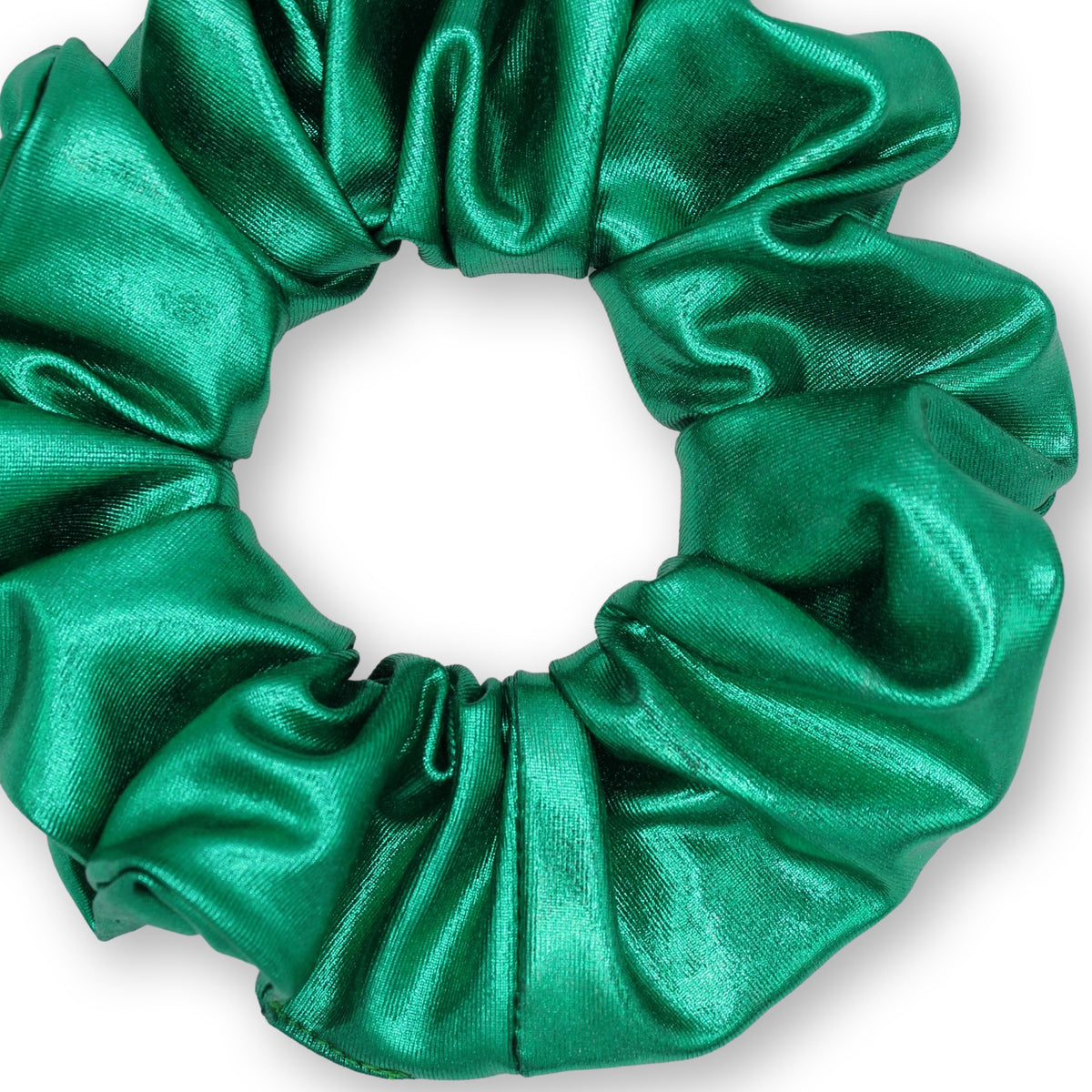 Metallic Scrunchies Available in 3 Sizes Made in the USA Green ...